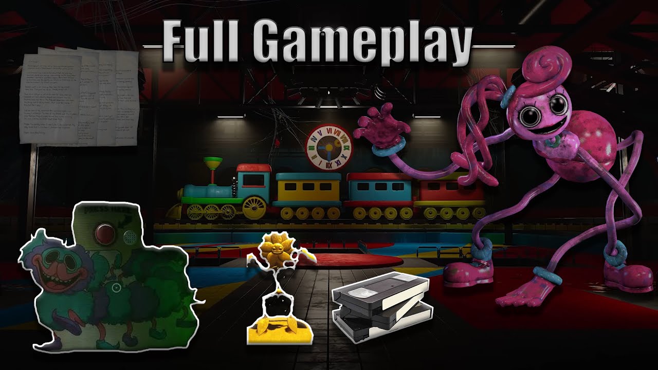 Poppy Playtime Chapter 2 Full Gameplay ~ All Cassettes, Audio ...