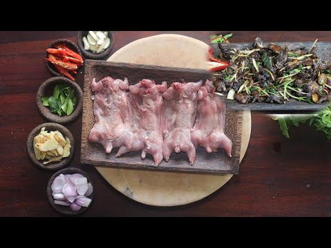 Amazing strangest food was called fried wild mice with the best ...