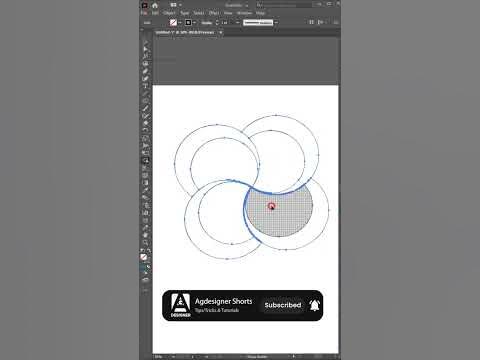 Overlapping Art Symbol Design in 30 Seconds Adobe Illustrator # ...