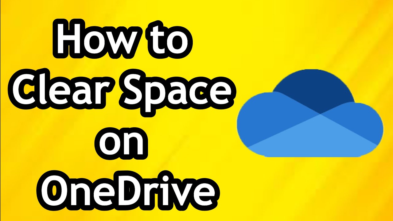 How to Clear Space on OneDrive - YouTube