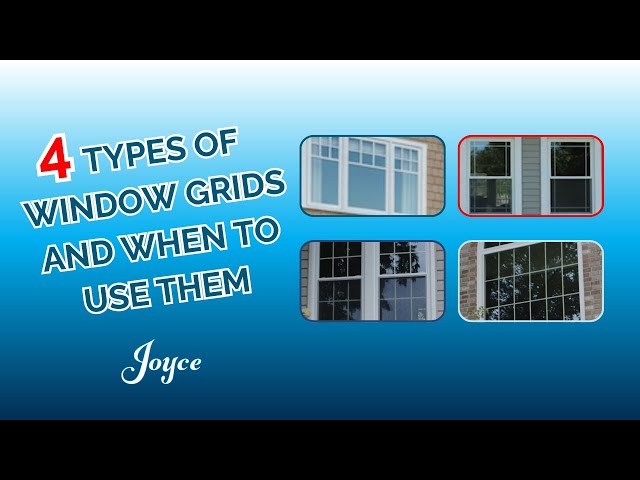 Diffe Types Of Window Grids - Infoupdate.org