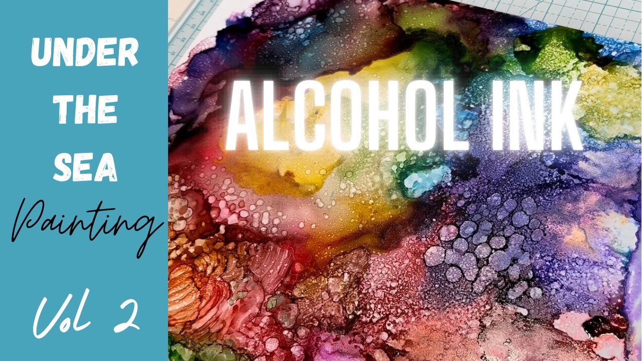 Under the Sea - Alcohol Ink Painting - YouTube