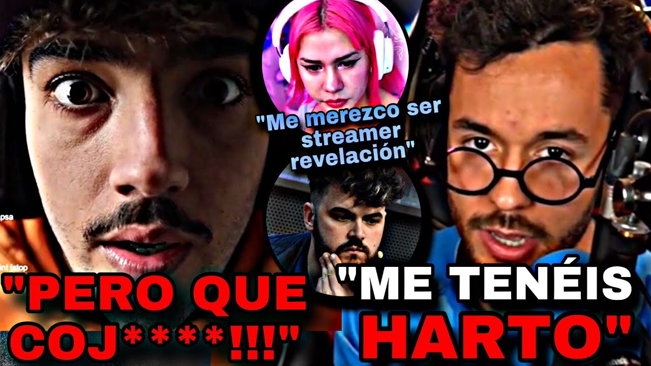 GREFG EXPLOTA con STREAMERS por ESLAND! CRYSTAL MOLLY DICE que MERECE ...