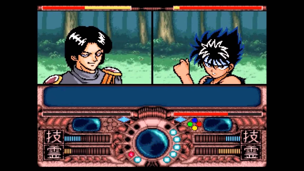 Yu Yu Hakusho SNES Risho Vs Hiel - YouTube