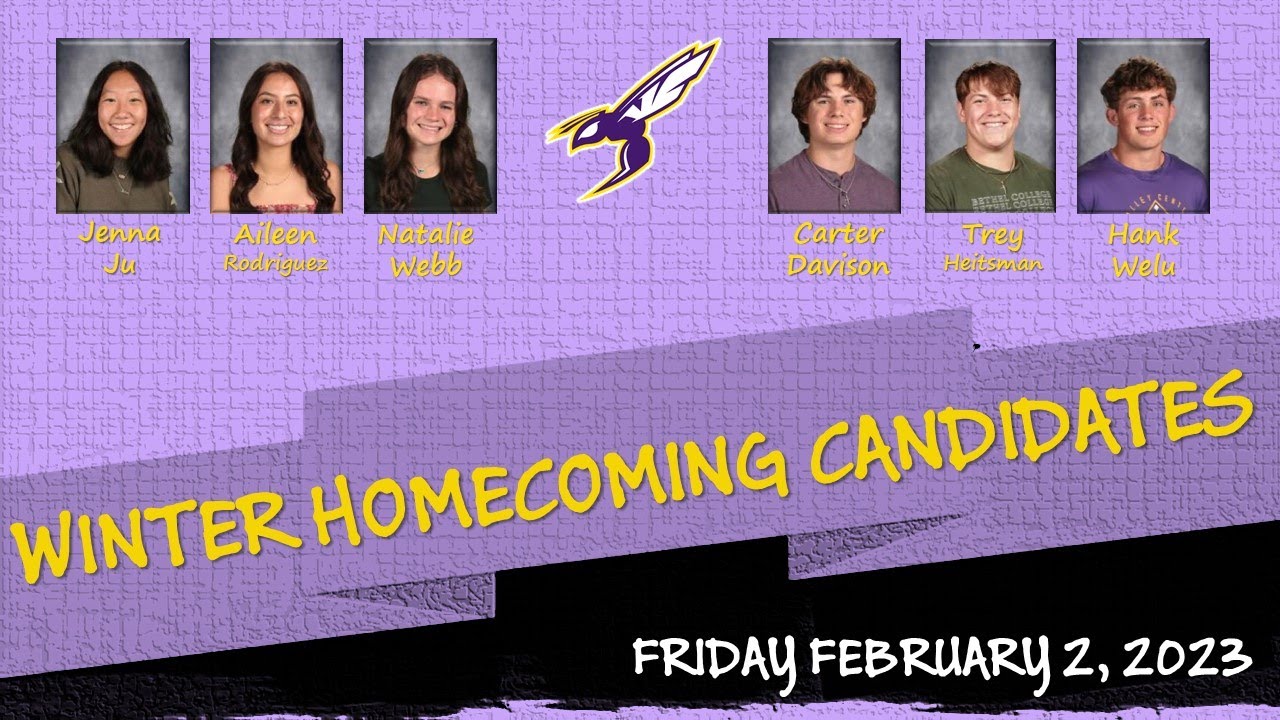 2024 Winter Homecoming Canidates --- Valley Center High School - YouTube