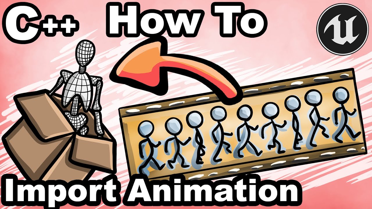 Ue5 C 8 How To Import Animation On Skeleton With C Unreal Engine Tutorial Editor Cpp