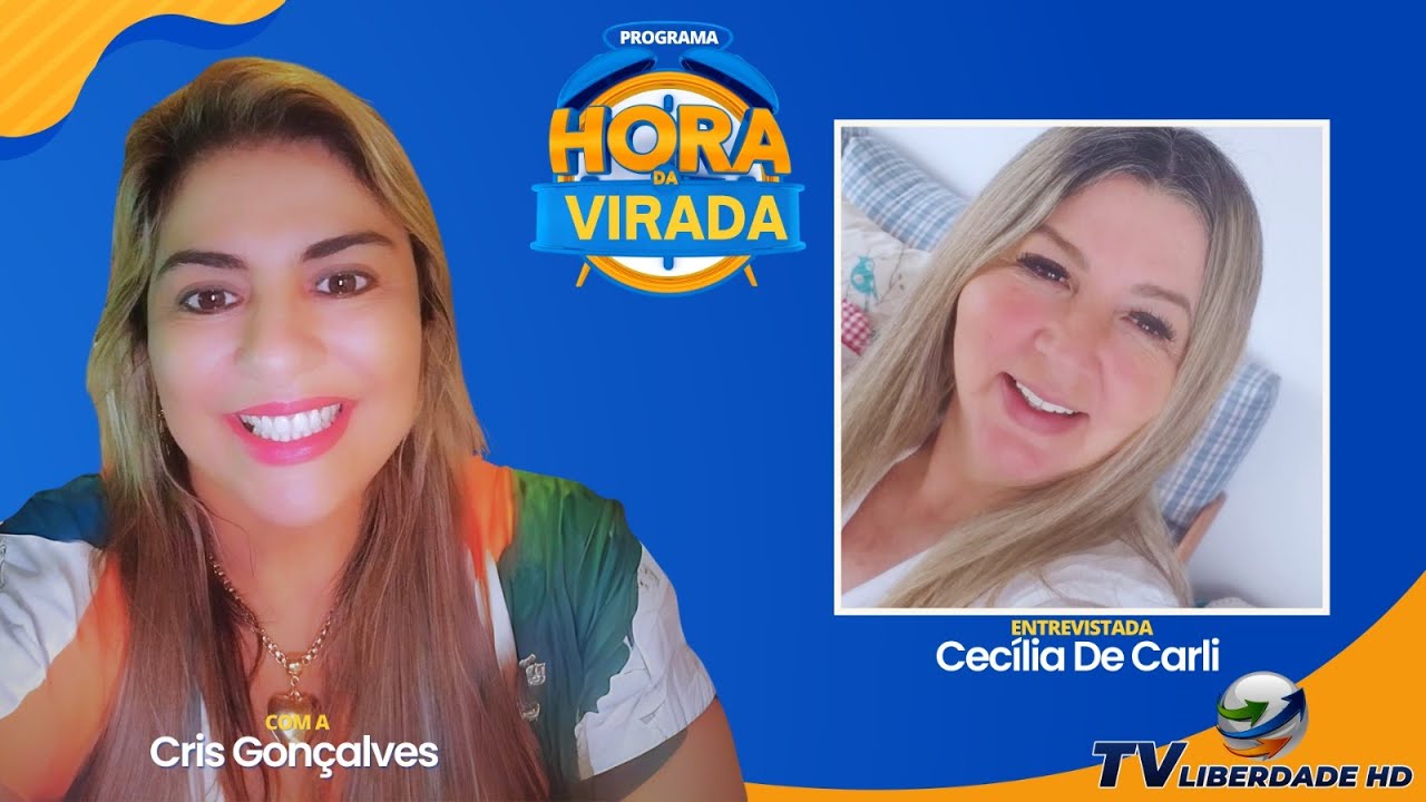 Programa A Hora da Virada com A Cris, entrevista com a empresária Cecília De Carli. - YouTube