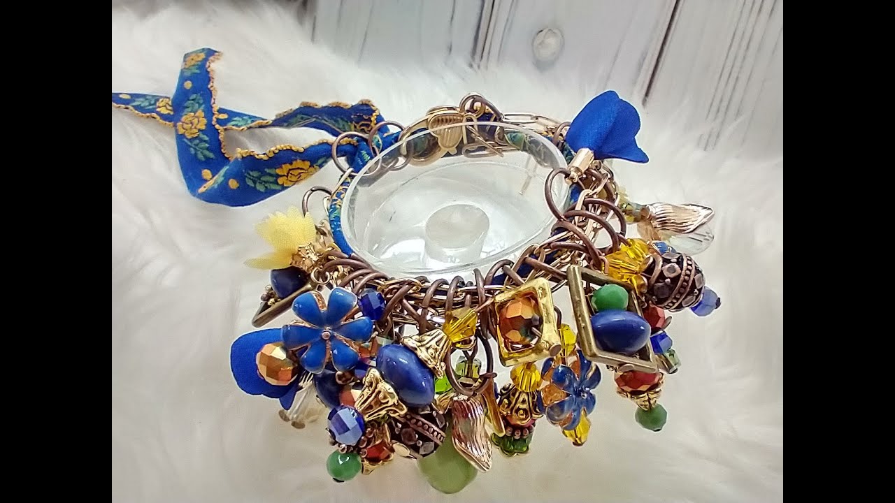 Jesse James Beads Magical Mystery Bead Box Unboxing and Boho Bracelet Tutorial May 2023! - YouTube