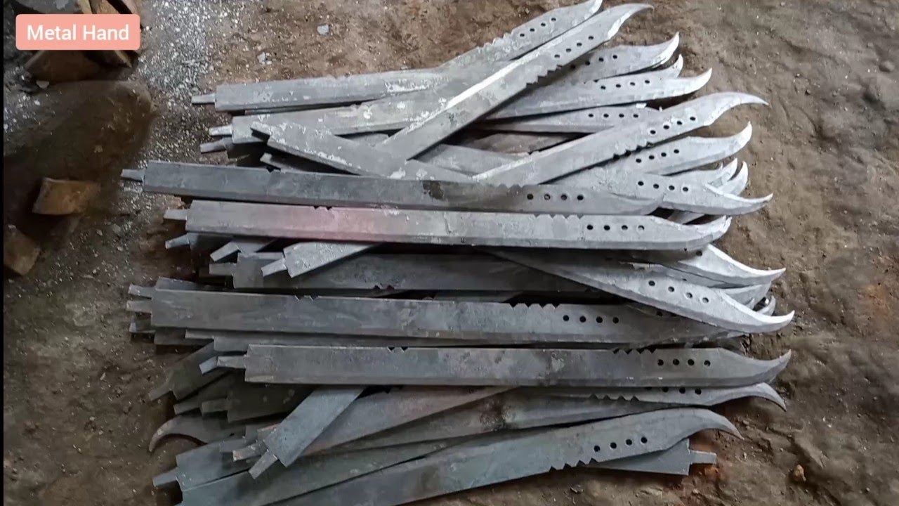 Sword maker / sword making blacksmith / sword factory - YouTube