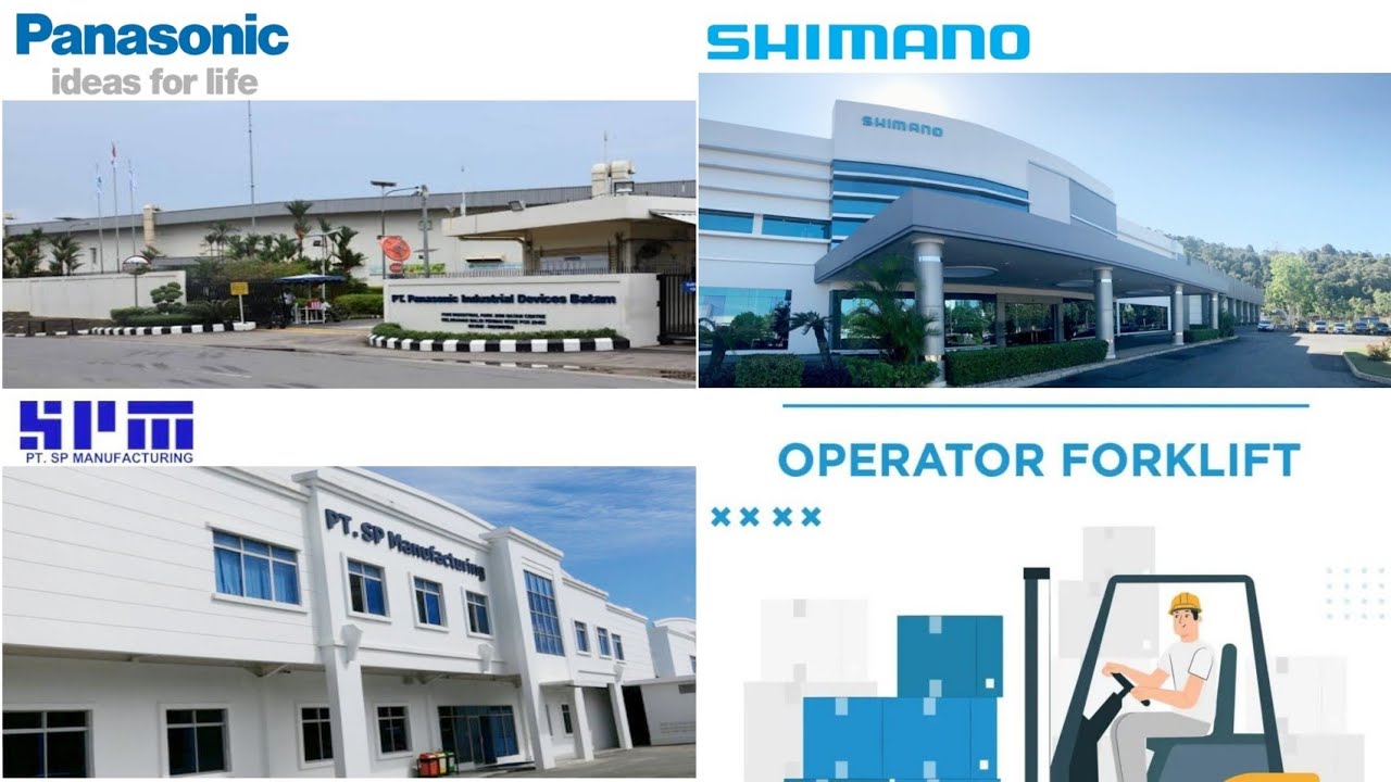 PT. Panasonic Industrial Devices Batam • PT. Shimano Batam • PT. SP ...