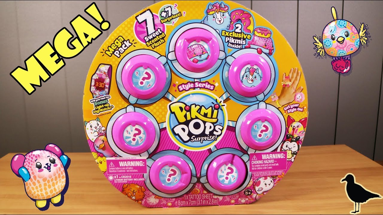 Pikmi Pops Surprise! Style Series 3 Frosted Donut Mega Pack Opening ...