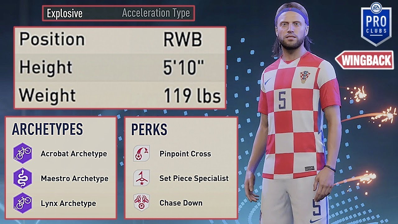 EXPLOSIVE ATTACKING WING BACK BUILD in FIFA 23 PRO CLUBS! - YouTube