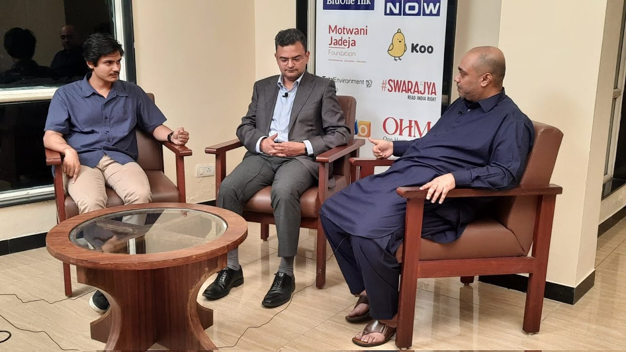 Anand Ranganathan and Abhijit Iyer Mitra in conversation with Ajit ...