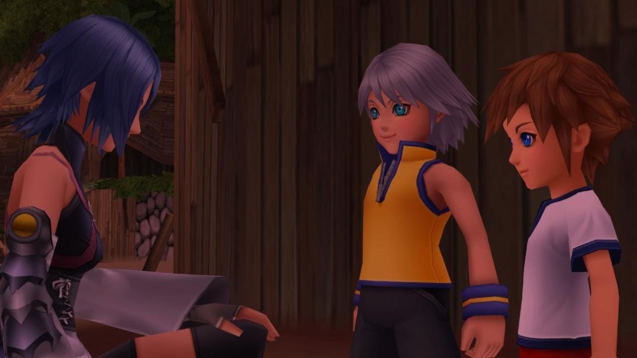 Aqua meets Young Riku and Young Sora - Kingdom Hearts Birth By Sleep ...