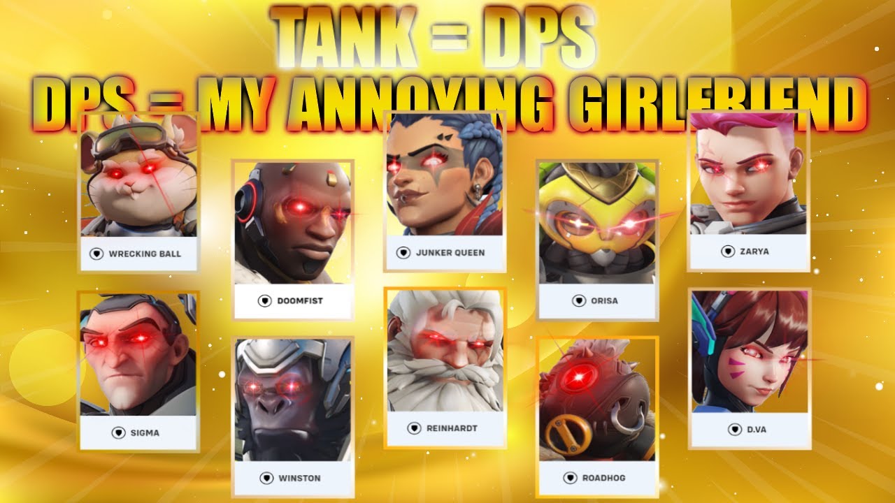 Why pick a DPS, when you can pick a TANK in Overwatch 2? - YouTube