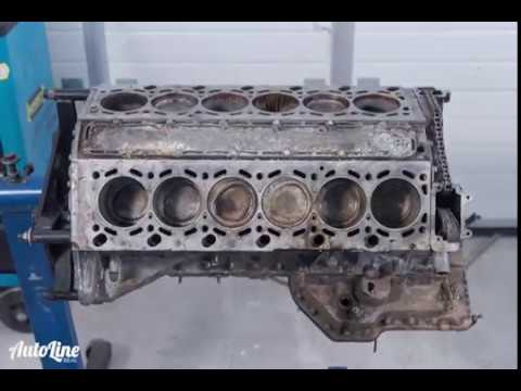 BMW M70 V12 tear down - YouTube