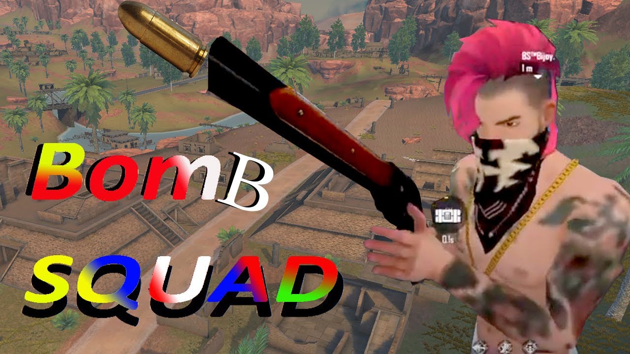 Free Fire BOMB SQUAD || Game Play || Gaming Rj - YouTube