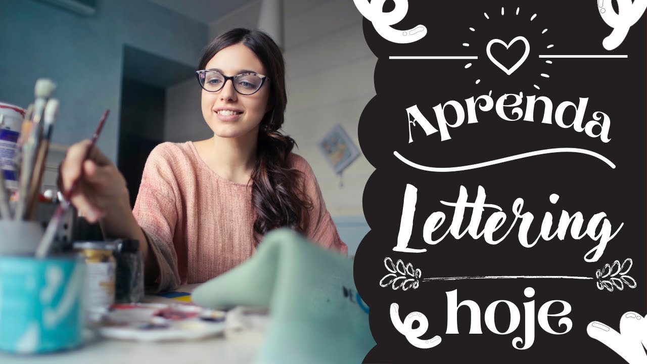 Aprenda Lettering Hoje - Curso Lettering Na Prática - Fácil de Aprender ...