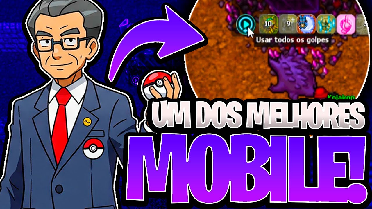 O MELHOR POKETIBIA MOBILE!😍🤯O NOVO INCRÍVEL UPDATE NO POKEMON BR ...