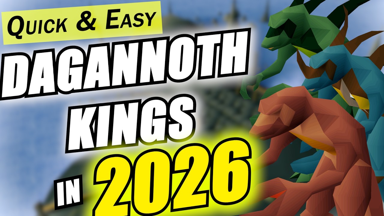 Dagannoth Kings Guide 2026 - Quick & Easy Method for All 3 DKs - YouTube