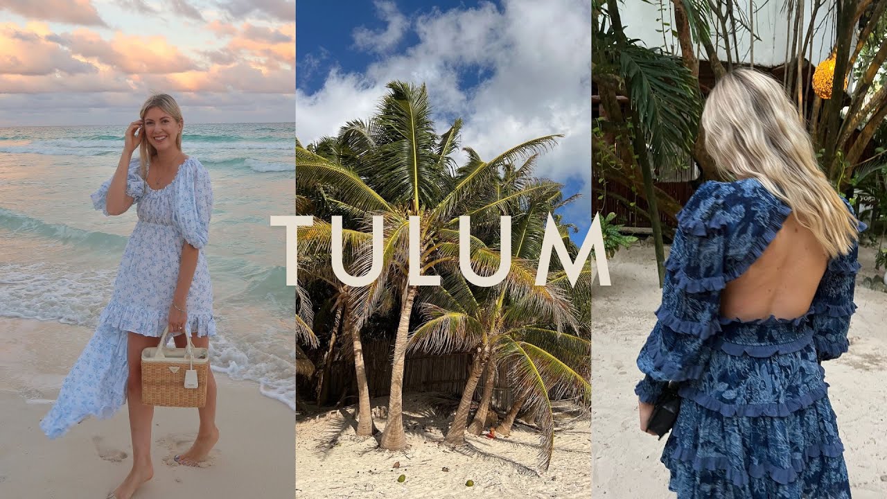A WEEK IN TULUM! mexico travel vlog 2023, where to eat, vacation style ...
