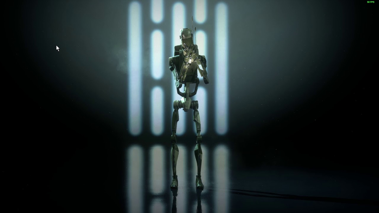 STAR WARS Battlefront II battle droid crying - YouTube