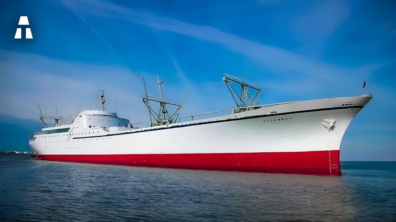 The First Nuclear-Powered Merchant Ship in History! - YouTube