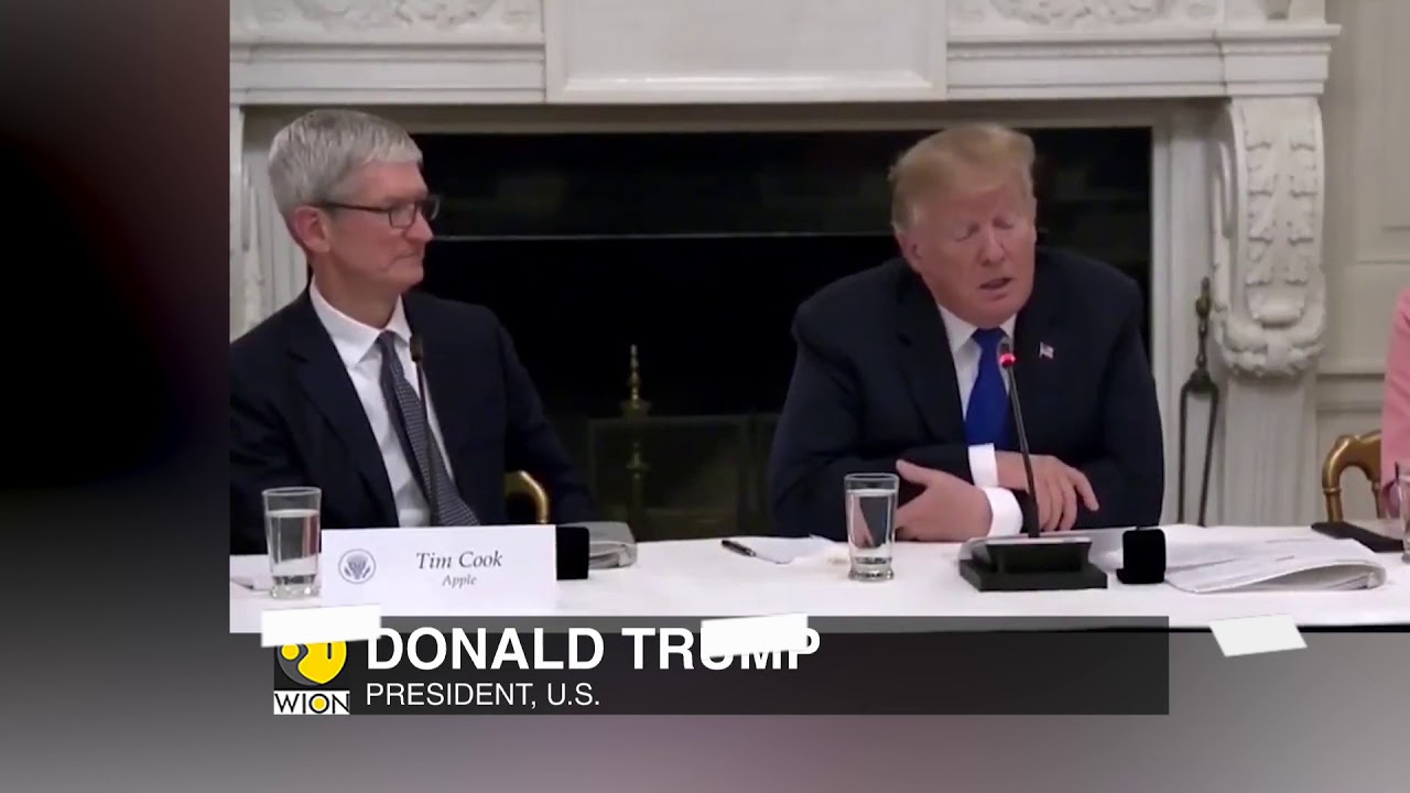 Donald Trump Calls Apple CEO Tim Cooks as Tim Apple - YouTube