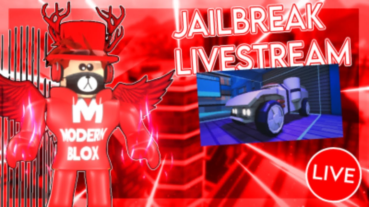 🔴30 BR STREAM! | Jailbreak | Robux Giveaway at 1.48k Subs | ROBLOX ...