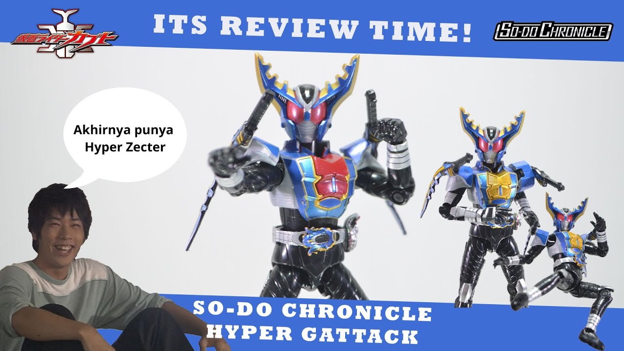 REVIEW SO DO CHRONICLE HYPER GATTACK KAMEN RIDER KABUTO 仮面ライダーカブト - YouTube