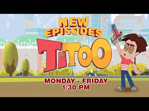 Titoo Ne Diya AI Ko Challenge! 😍| Mon–Fri, 1:30 PM | Cartoon for Kids 😆| Promo | @DiscoveryKidsIN