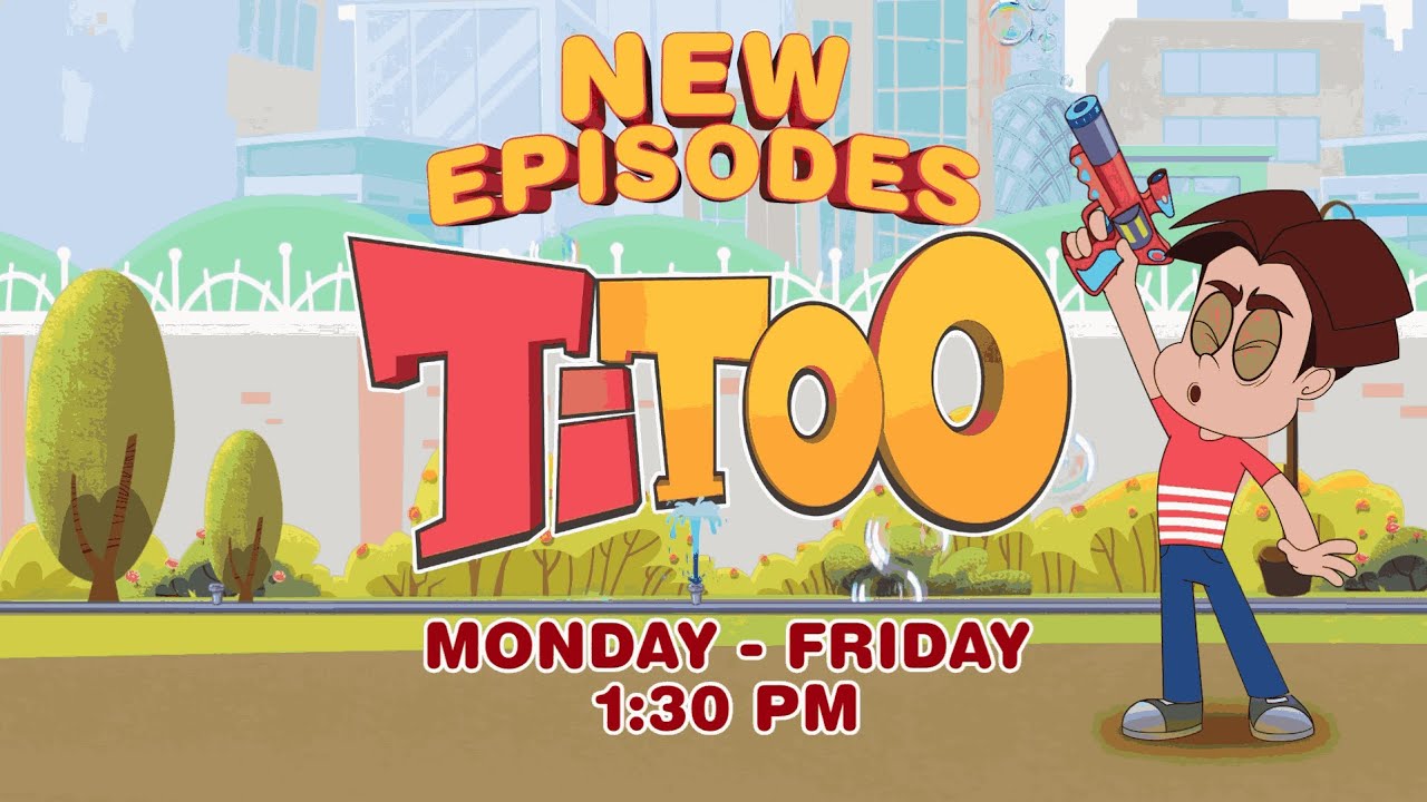 Titoo Ne Diya AI Ko Challenge! 😍| Mon–Fri, 1:30 PM | Cartoon for Kids 😆 ...