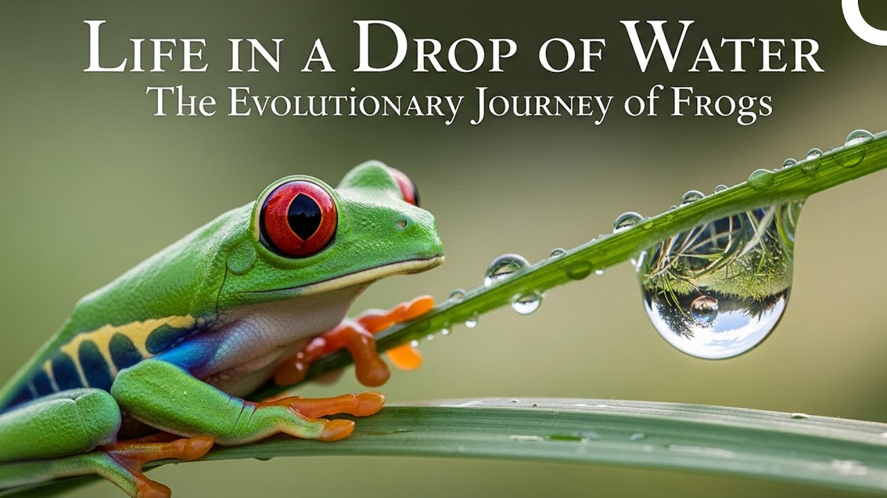 Life in a Drop of Water: The Evolutionary Journey of Frogs | Wild Ones ...