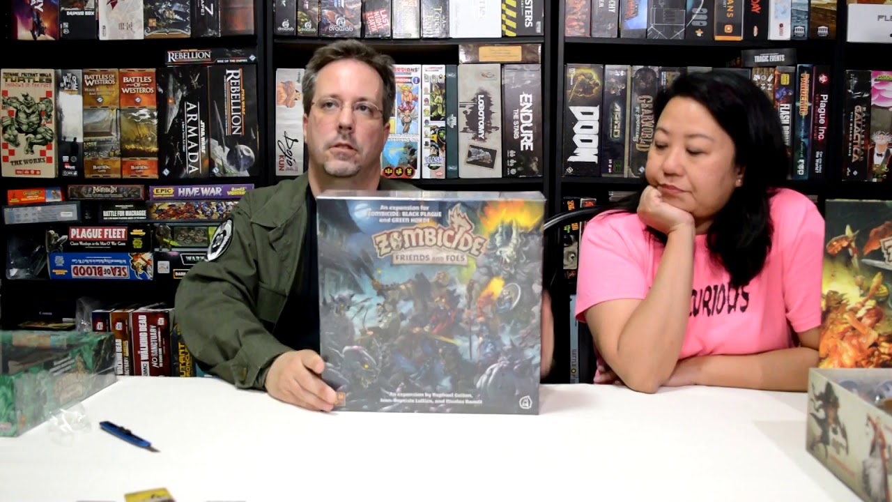 Unboxing Zombicide Green Horde Horde Box and Add Ons - YouTube