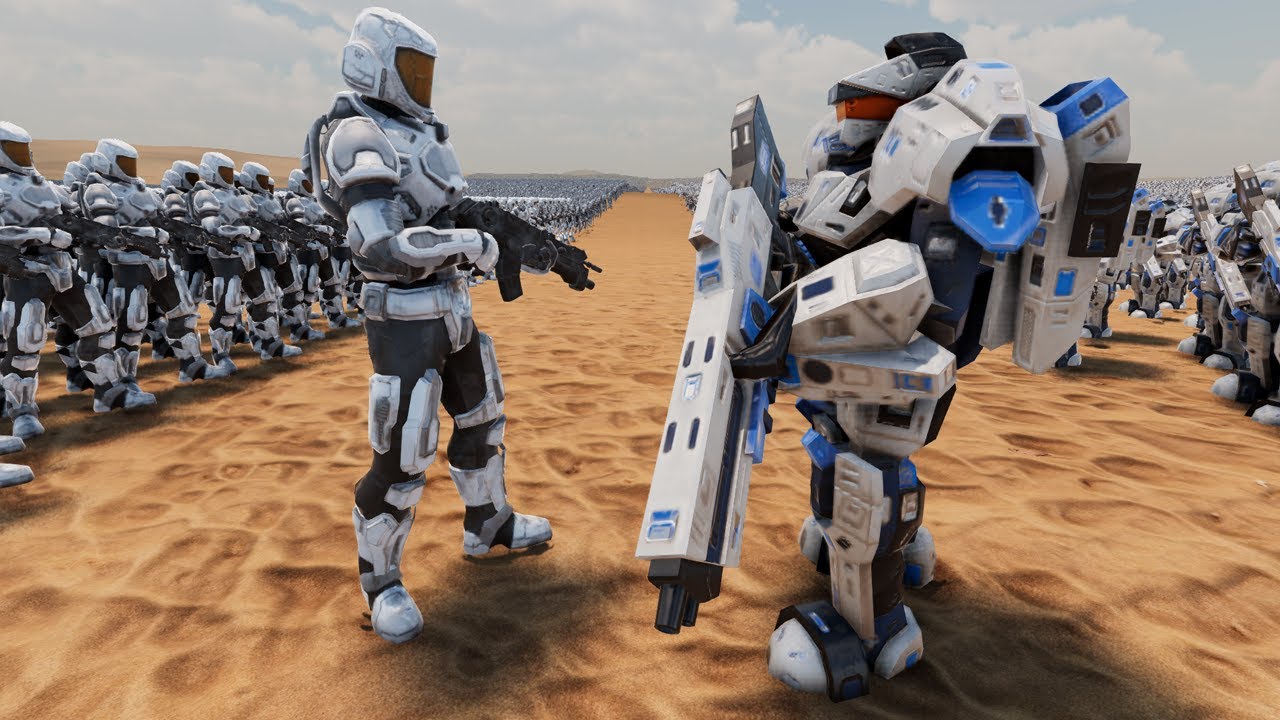 STAR WARS SOLDIERS VS ROBOT SOLDIERS - ULTIMATE EPIC BATTLE SIMULATOR 2 ...