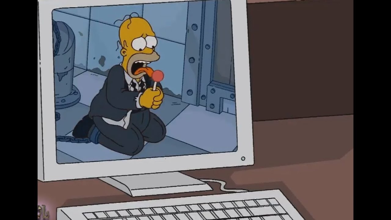 THE SIMPSONS- Homer's Embarrassing Spectacle ! - YouTube