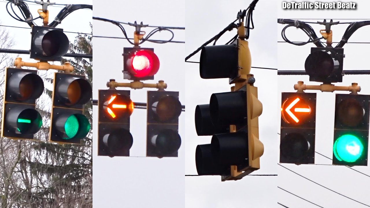 Dog House Incandescent Traffic Lights - YouTube