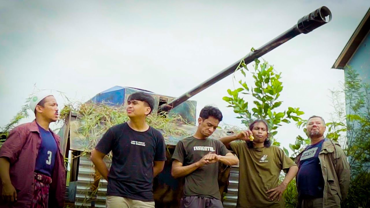 Pak amir perang dengan Tank - YouTube
