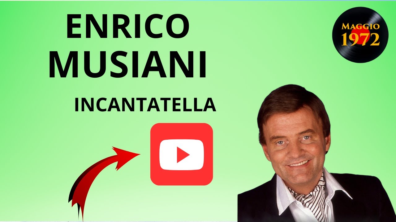 Enrico Musiani canta Incantatella (1983) - YouTube