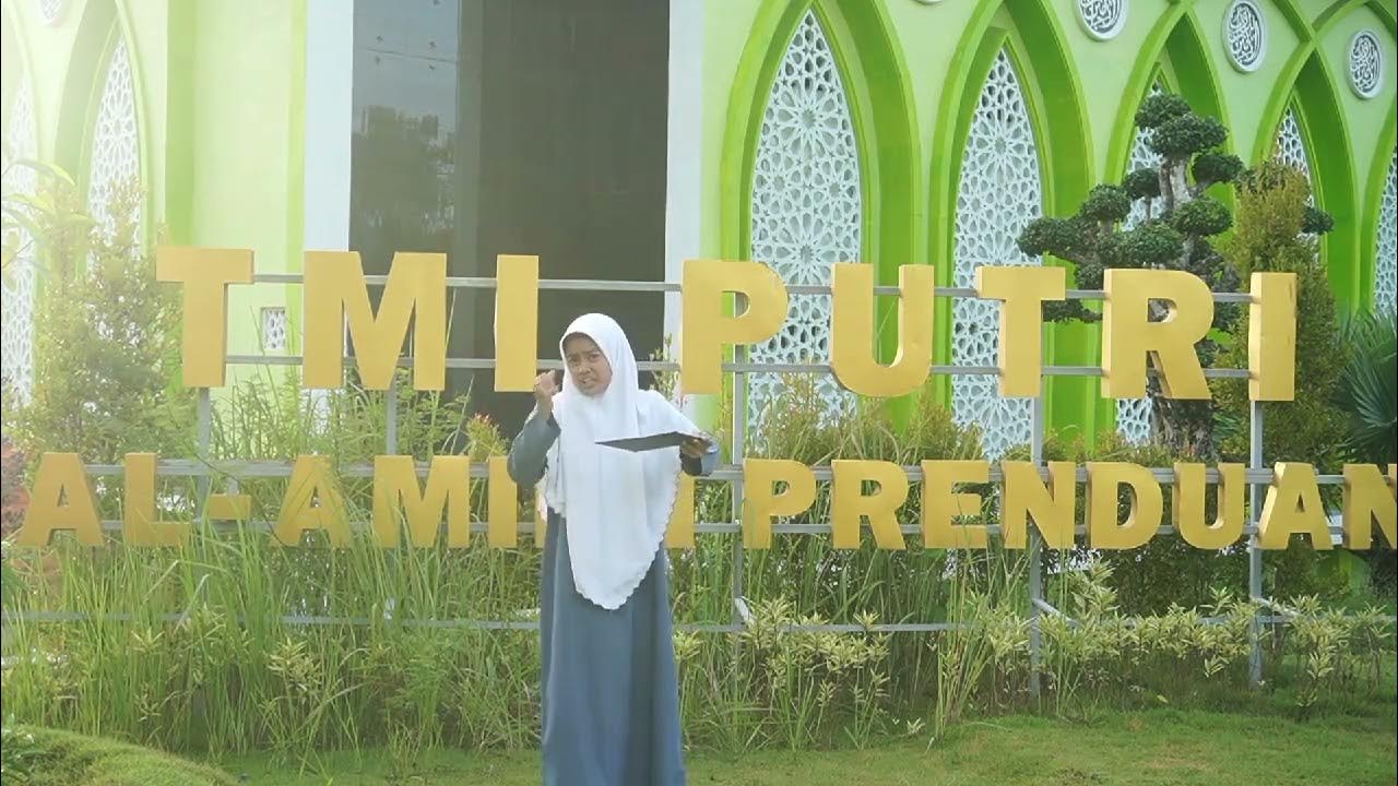 PERBINCANGAN || HESBULLAH MAJNUN || Anisatul Ulya Amir - MTs TMI Al-Amien Prenduan - YouTube