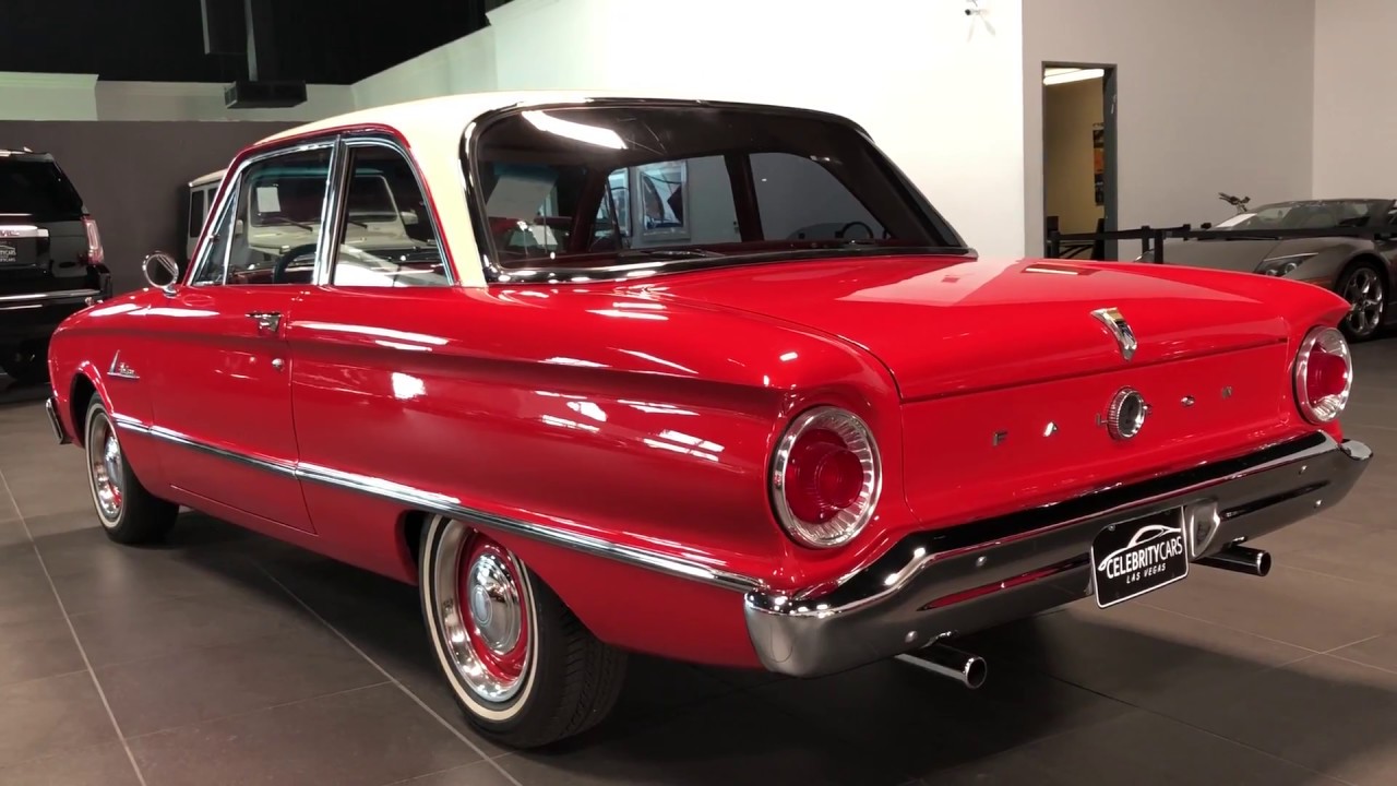 1962 Ford Falcon Restomod At Celebrity Cars Las Vegas - YouTube