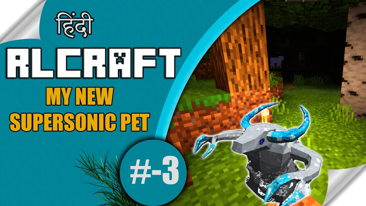 RLcraft #3 NEW VILLAGE good or not good - my first supersonic PET 😂 ...