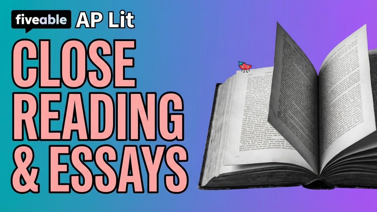 AP English Literature CRAM – Close Reading & Essay Skills | Fiveable ...