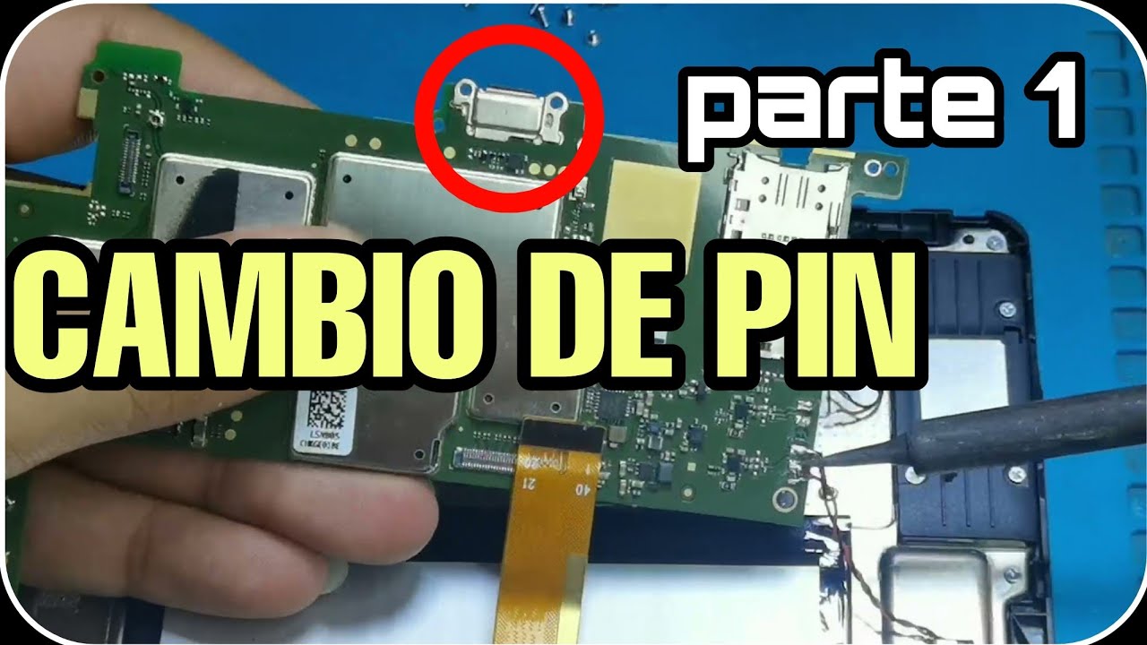 COMO CAMBIAR PIN DE CARGA DE TABLET ALCATEL 8094M(Tablets del gobierno ...