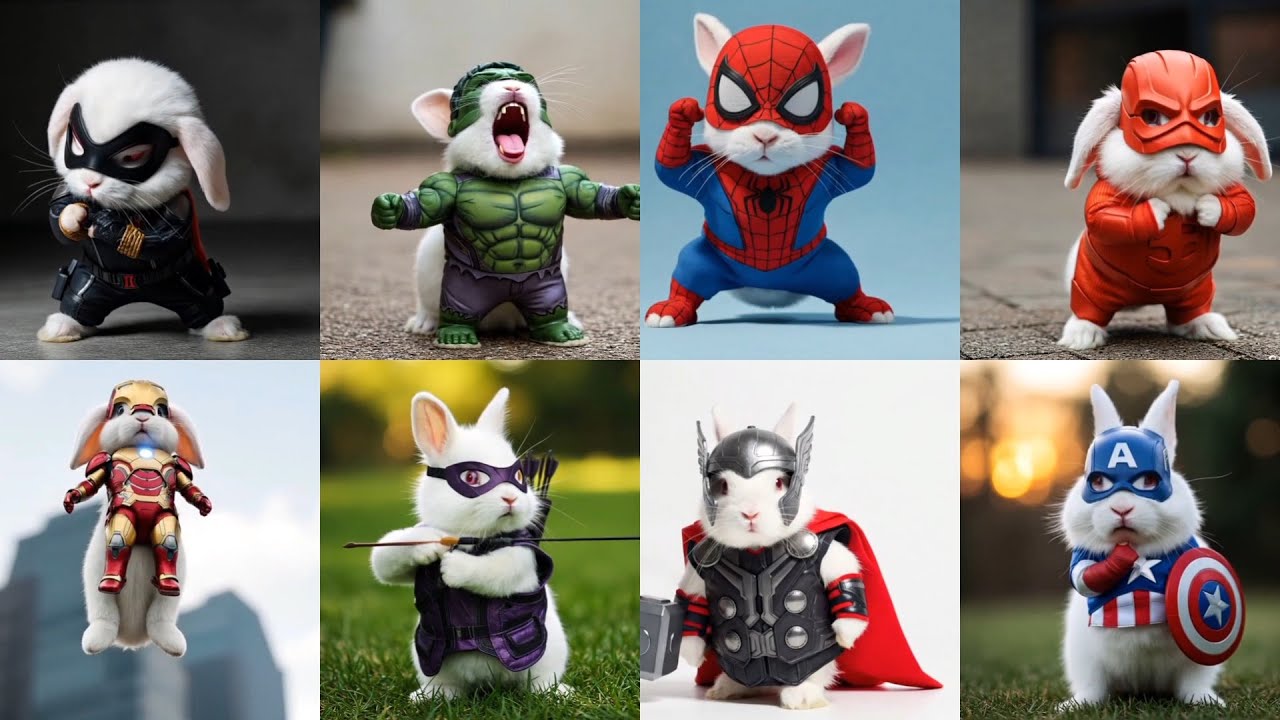Rabbit from marvel universe - YouTube