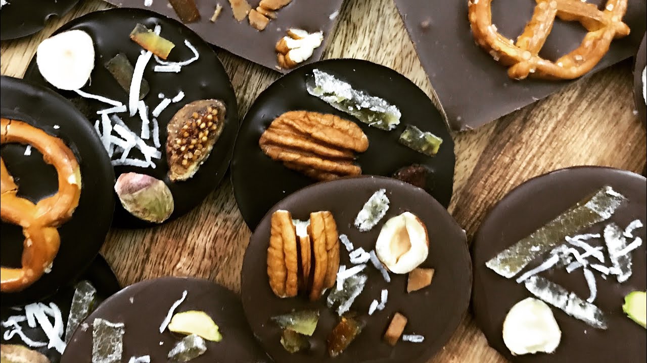 The French Chocolate Mendiants (Perfect Edible Gift) - YouTube