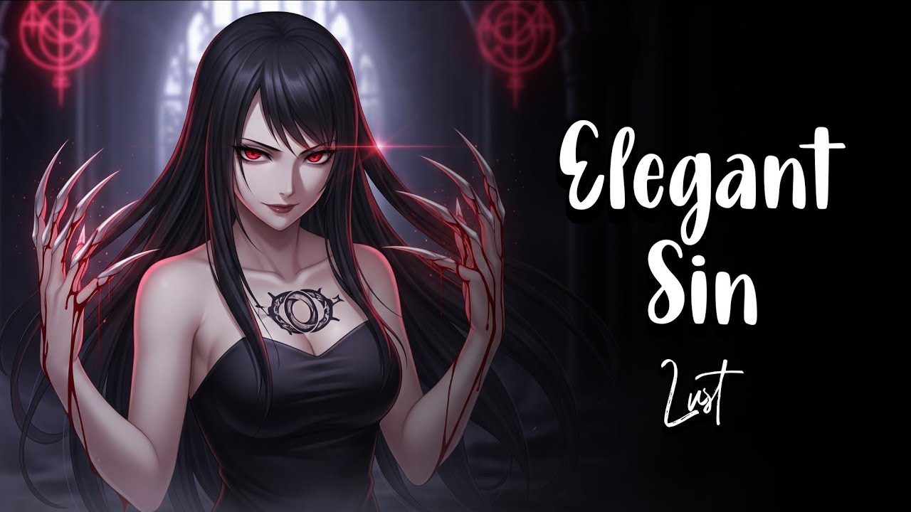 Nightcore - Elegant Sin | LUST | By Emilia - TheHalf-Elf (Lyrics) - YouTube