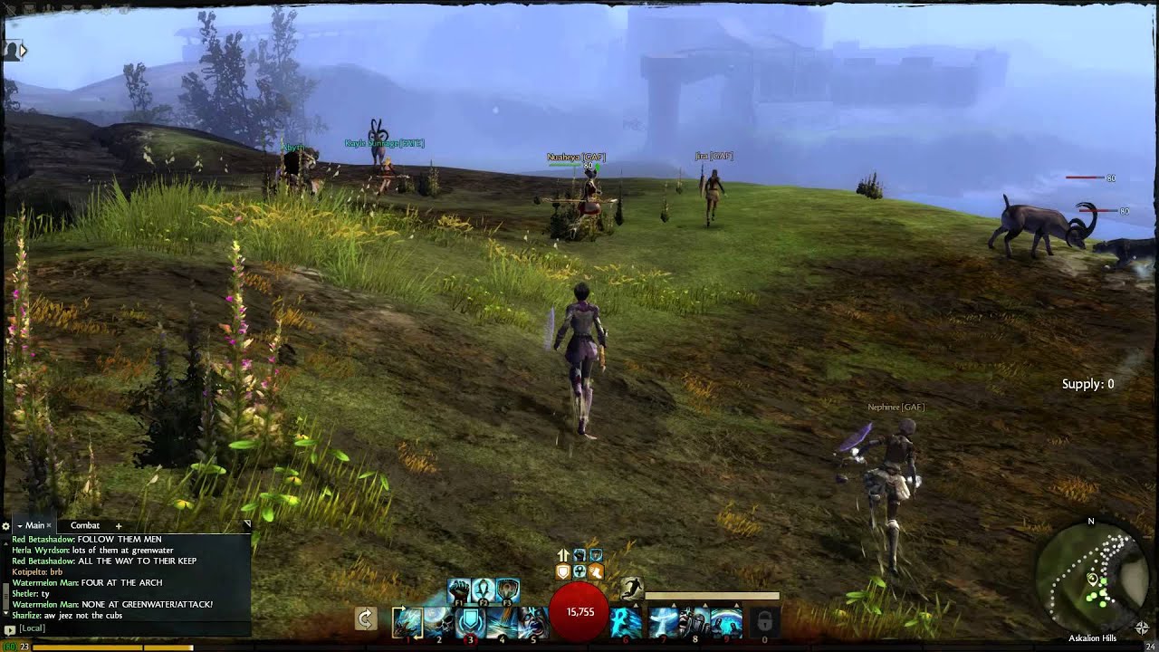 1080p | Guild Wars 2 Beta - WvW Gameplay - YouTube