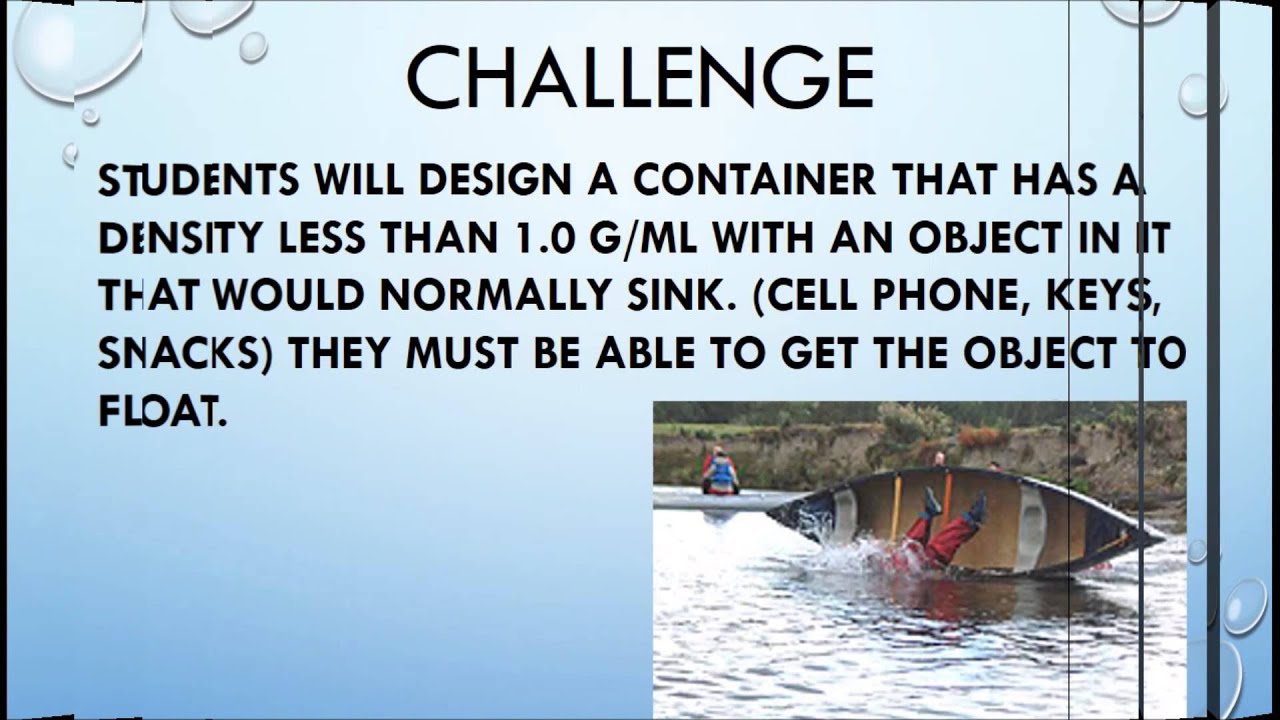 Unit 2 Think or Sink? - YouTube