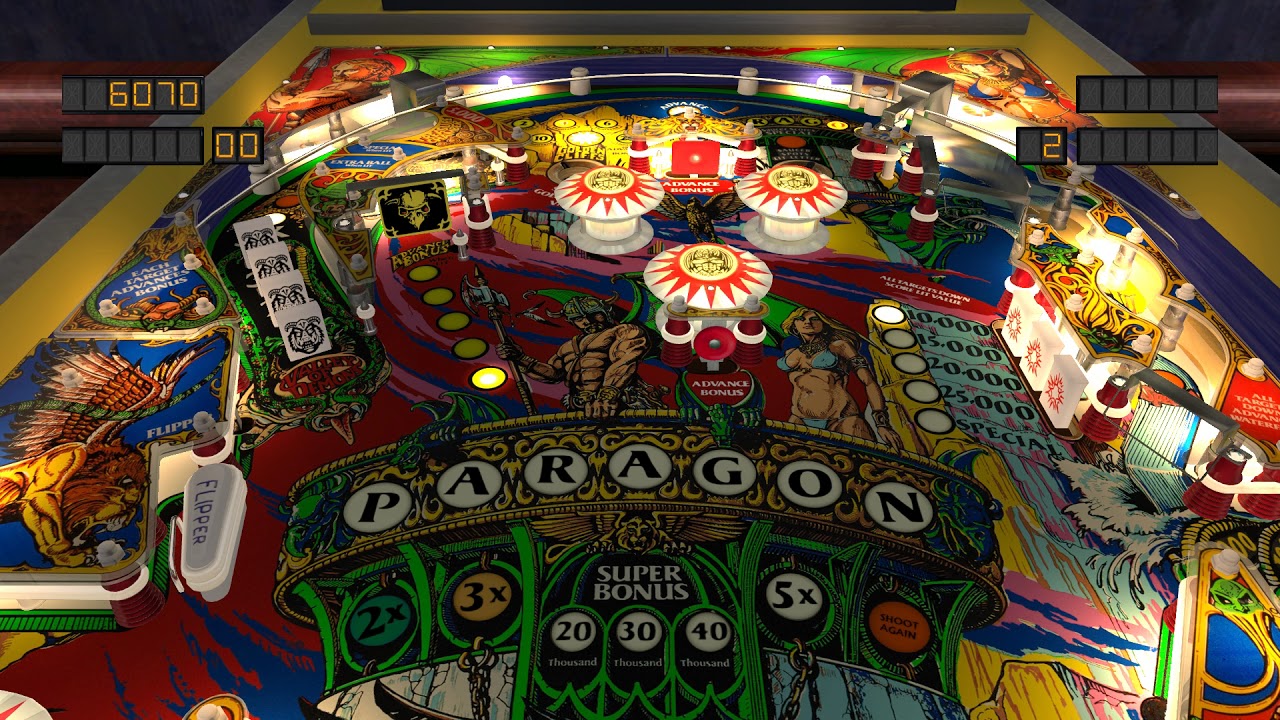 Pinball Arcade: Paragon - YouTube